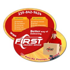 Custom Double Sided Magnets