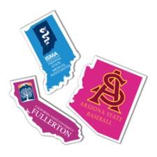 Full color, American made, customizable standard shape magnets