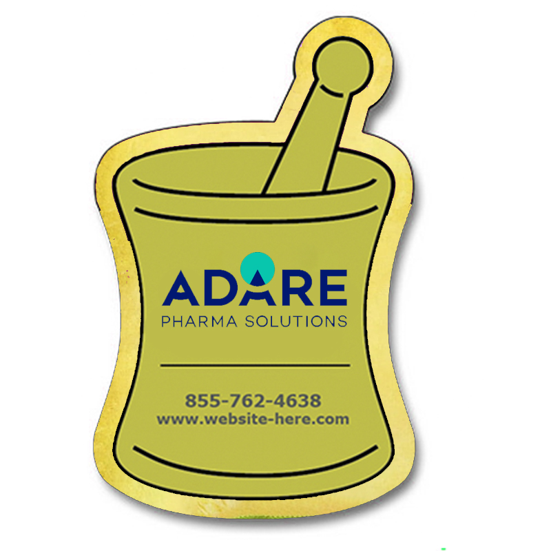 Magnet - Mortar & Pestle Shape (2.25x3.5) - 20 Mil